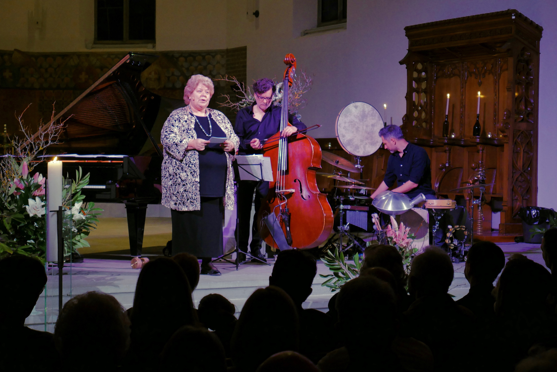 Impressionen vom ersten "jazz+more", Reformierte Kirche Zollikon-Zumikon