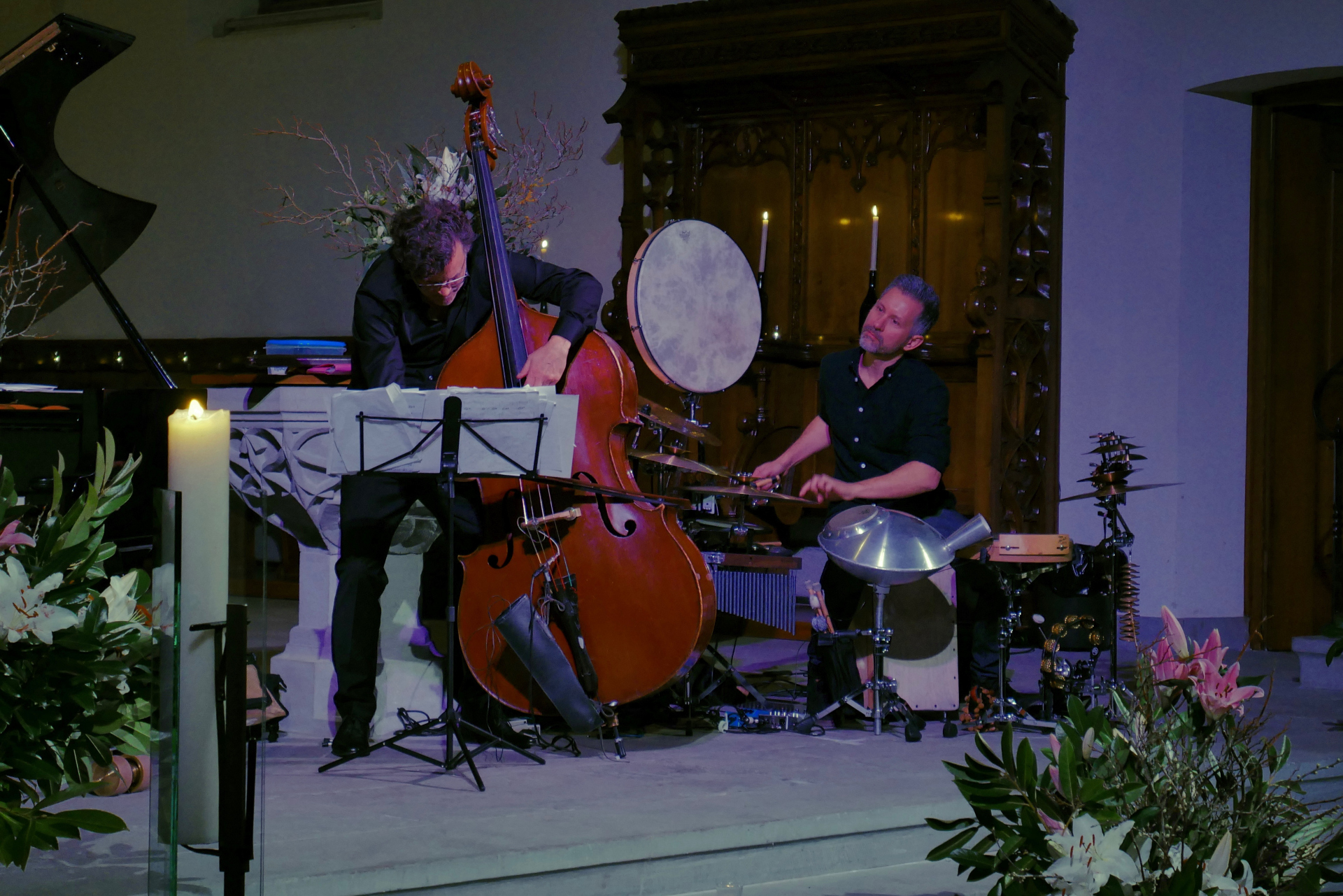 Impressionen vom ersten "jazz+more", Reformierte Kirche Zollikon-Zumikon