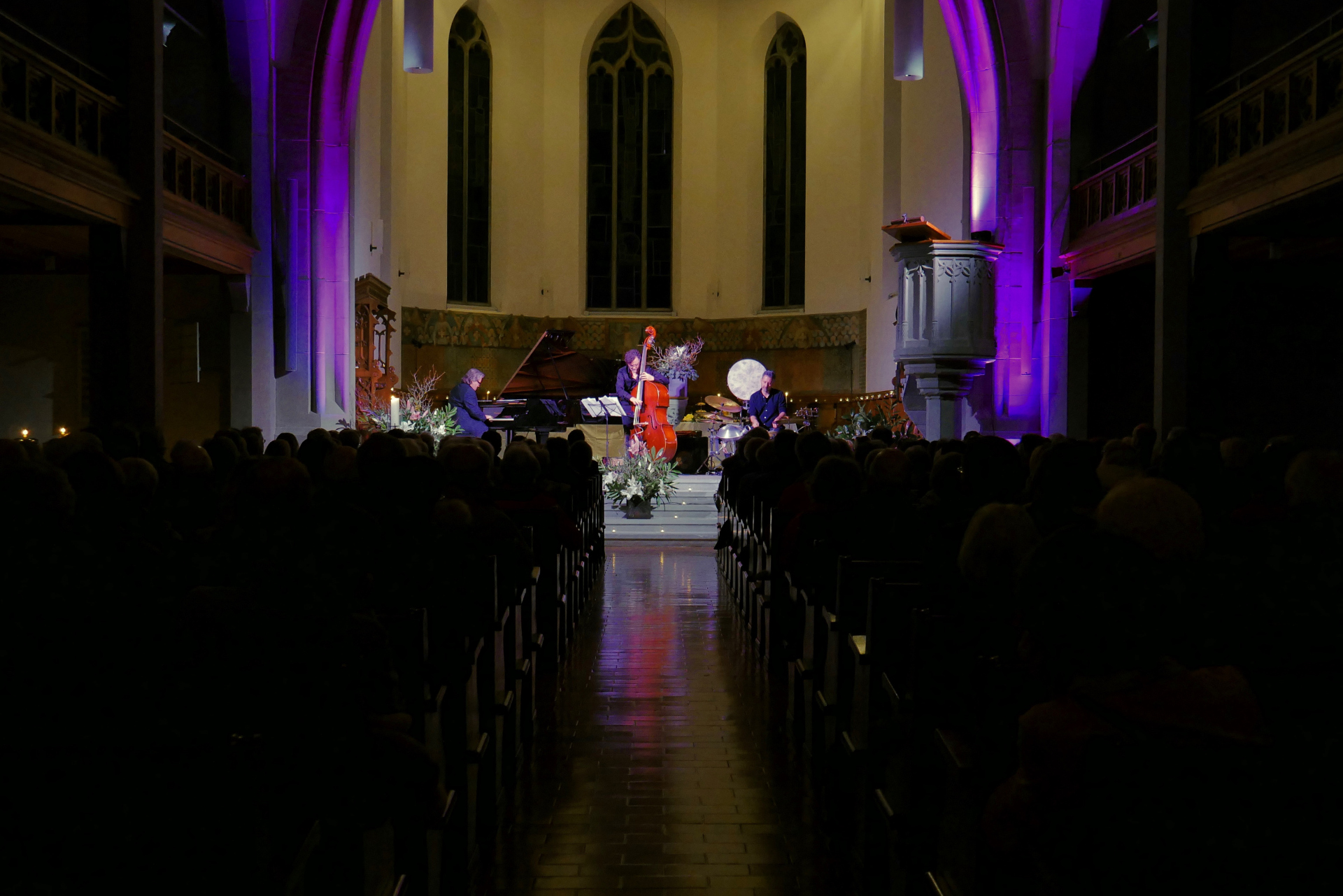 Impressionen vom ersten "jazz+more", Reformierte Kirche Zollikon-Zumikon