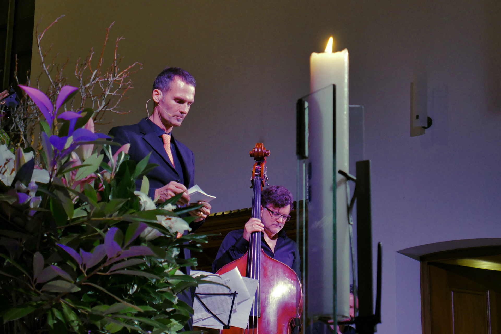 Impressionen vom ersten "jazz+more", Reformierte Kirche Zollikon-Zumikon